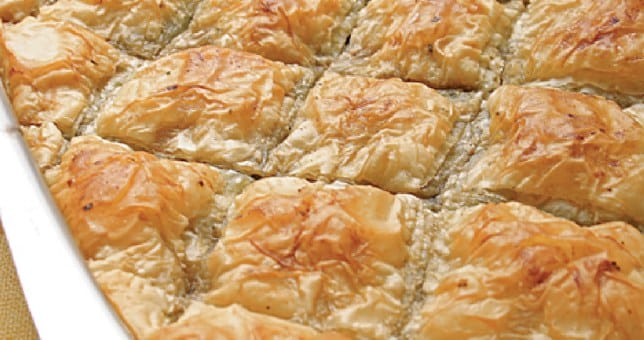Mykonian onion pie - Flora Mykonos Supermarkets